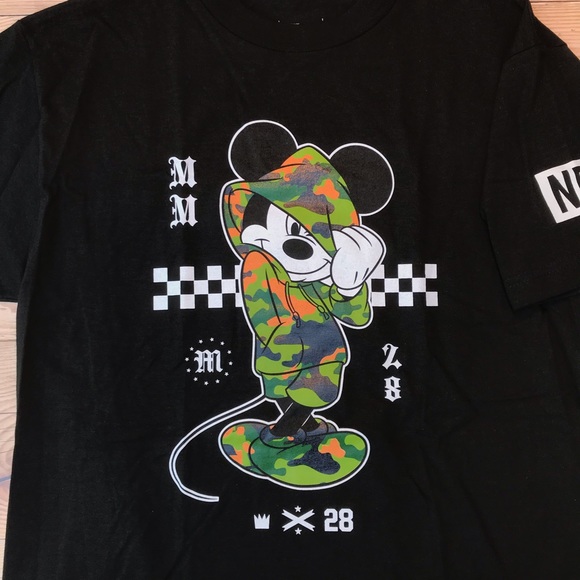 Neff | Shirts | Disney By Neff Como Mickey Mouse Tee | Poshmark